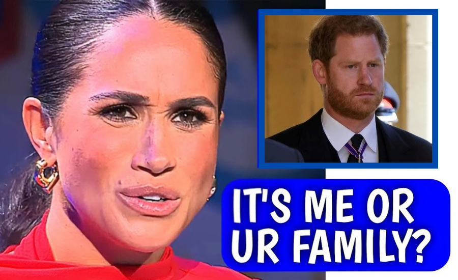Royal Drama Explodes: Meghan Markle’s Shocking Ultimatum to Prince Harry!