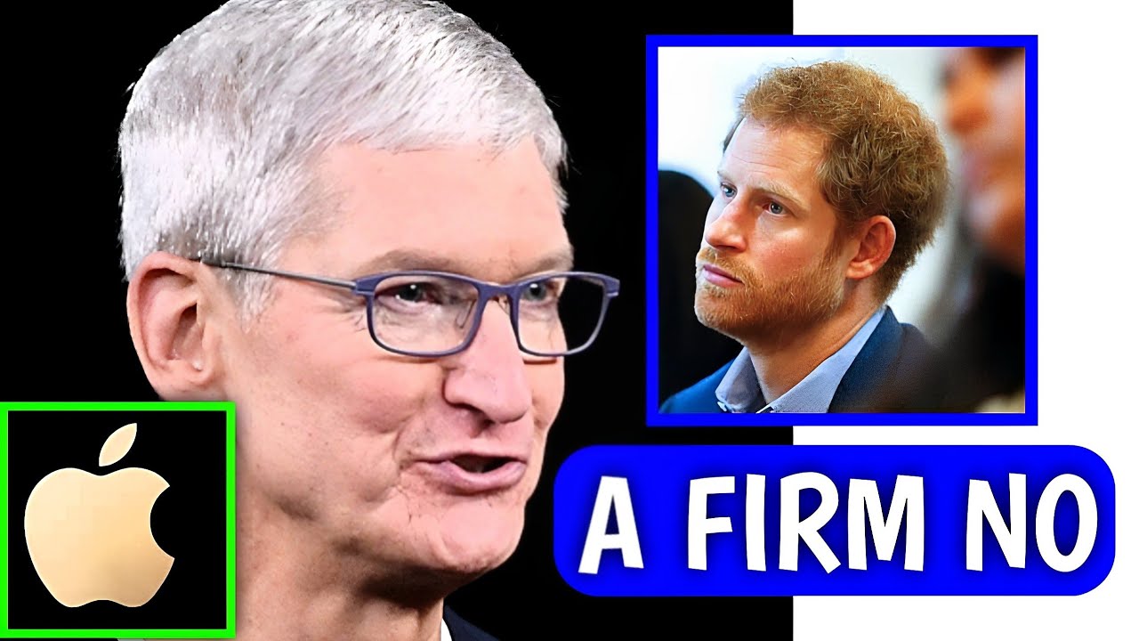 Prince Harry Rejected: Tim Cook Turns Down Royal Family in Surprise ...